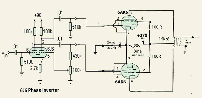 DIY Audio Projects Forum • 6j6 tube preamp started